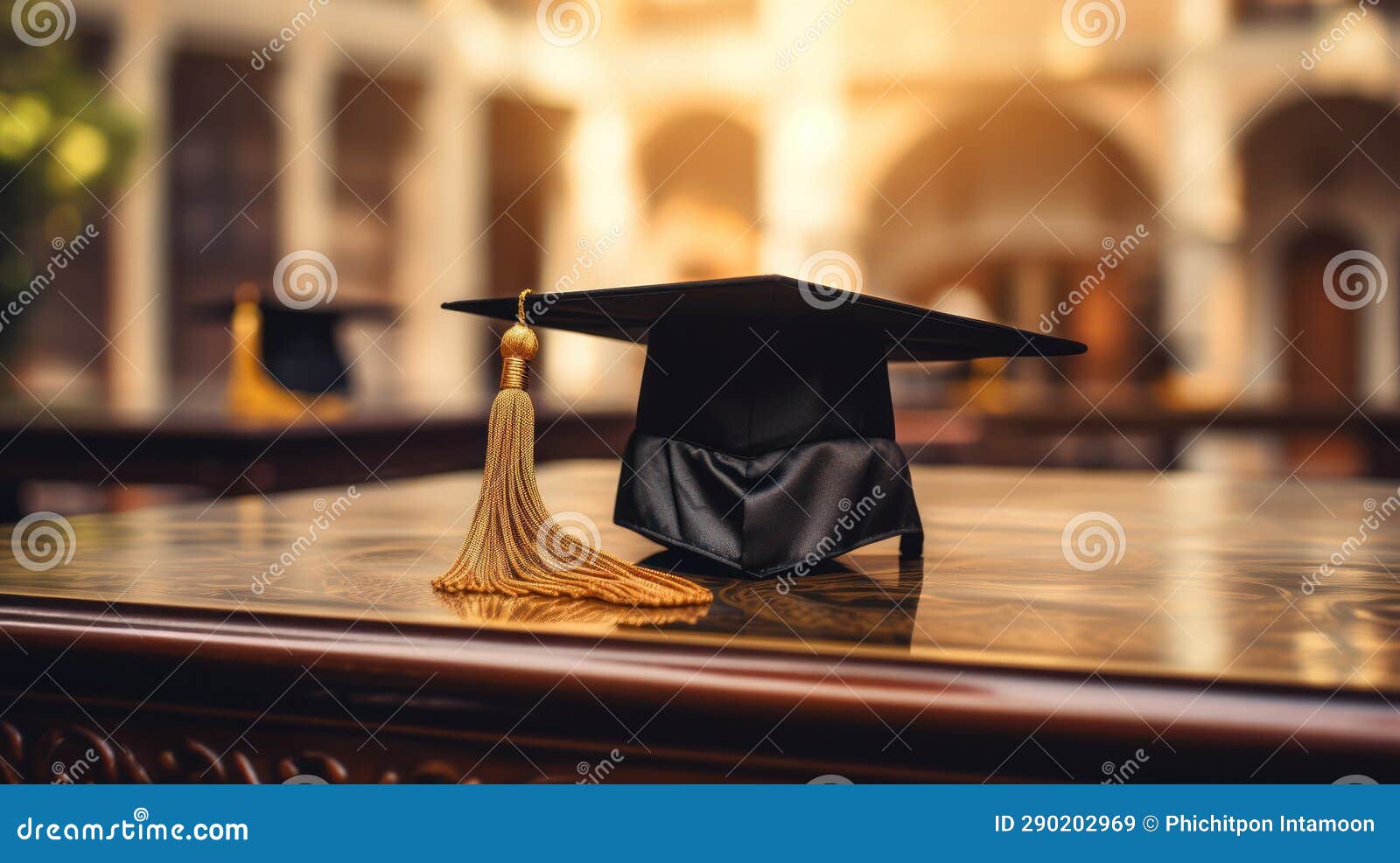 Students Celebrating Their Graduation . Generative AI Stock Image ...
