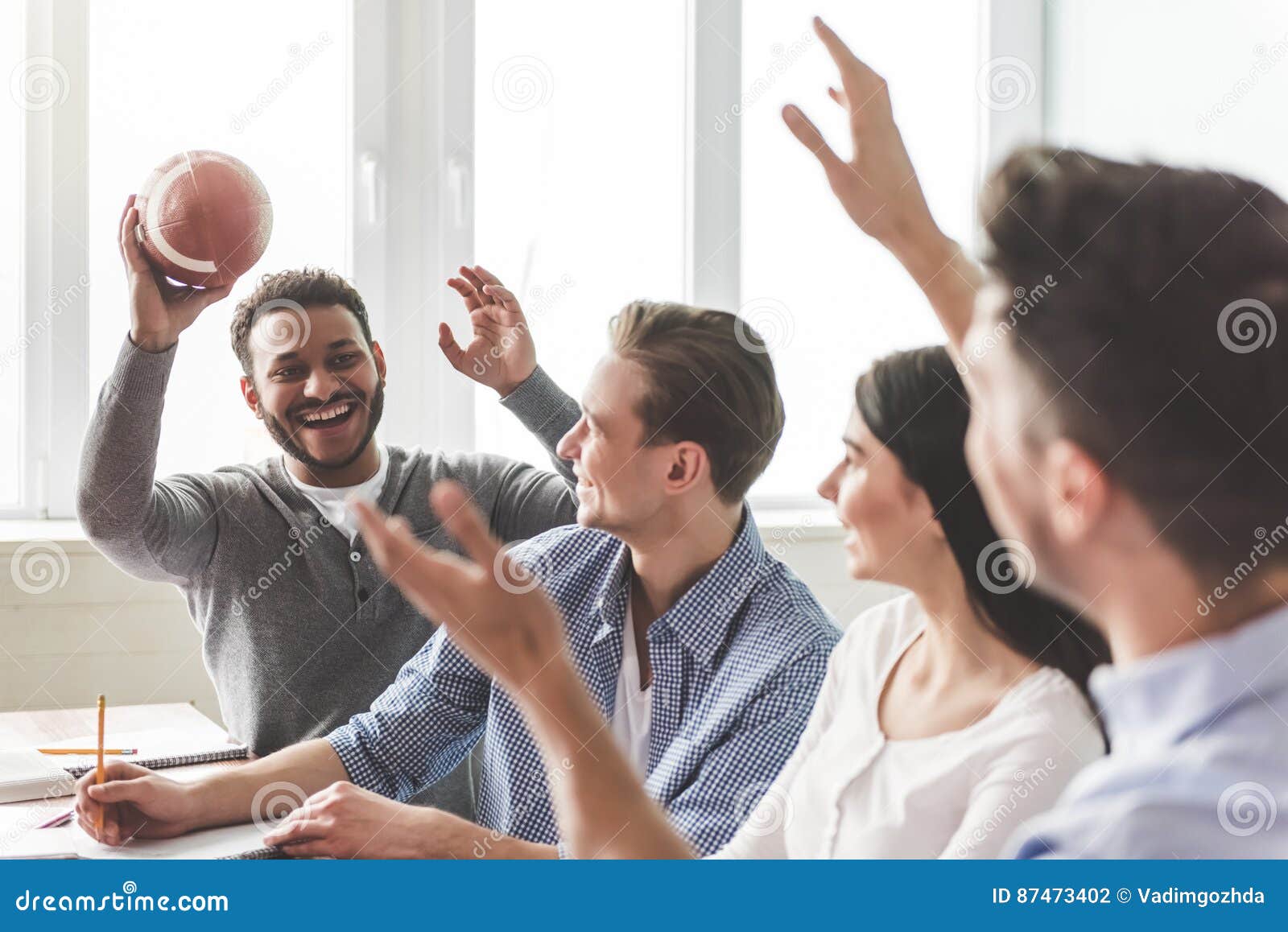 Students during the class stock photo. Image of male - 87473402