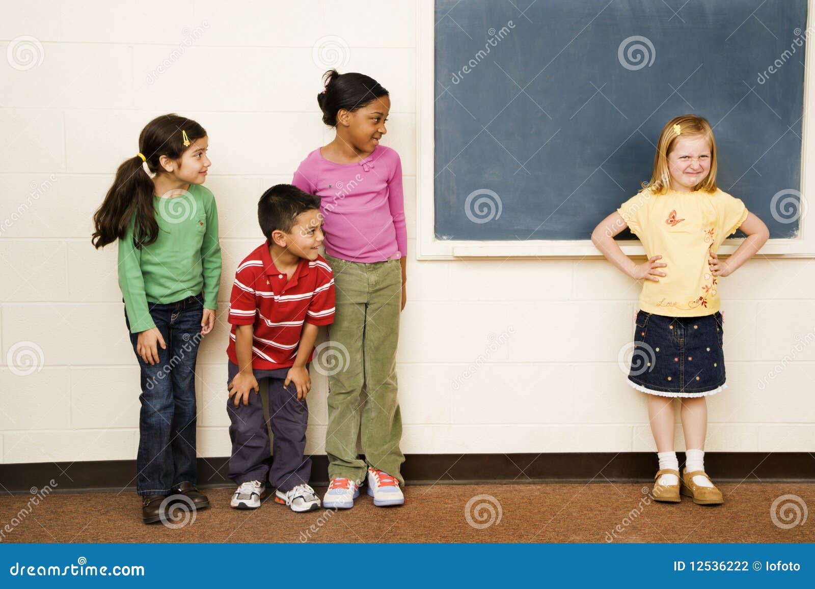 Students in Classroom stock photo. Image of full, asian - 12536222