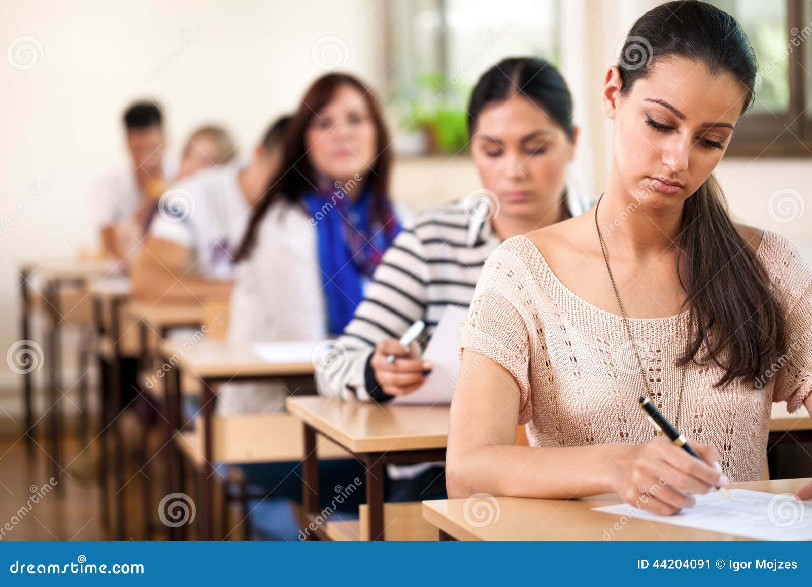 Sad High School Students