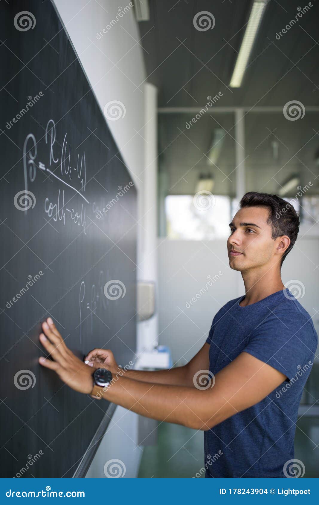 Students in a classroom stock photo. Image of improve - 178243904