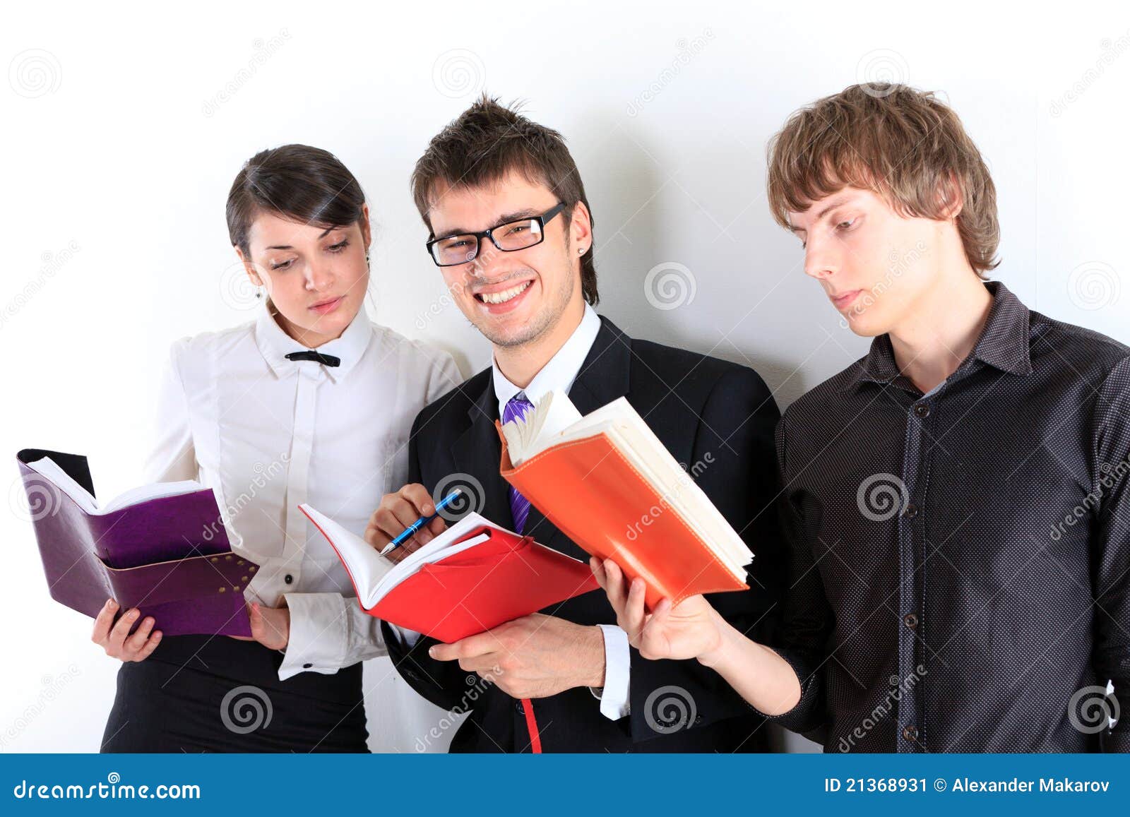 Students. Close up stock image. Image of notepad, casual - 21368931