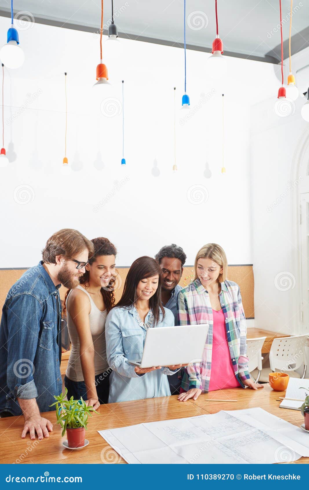 Students in Computer Seminar Stock Photo - Image of coworking, media ...