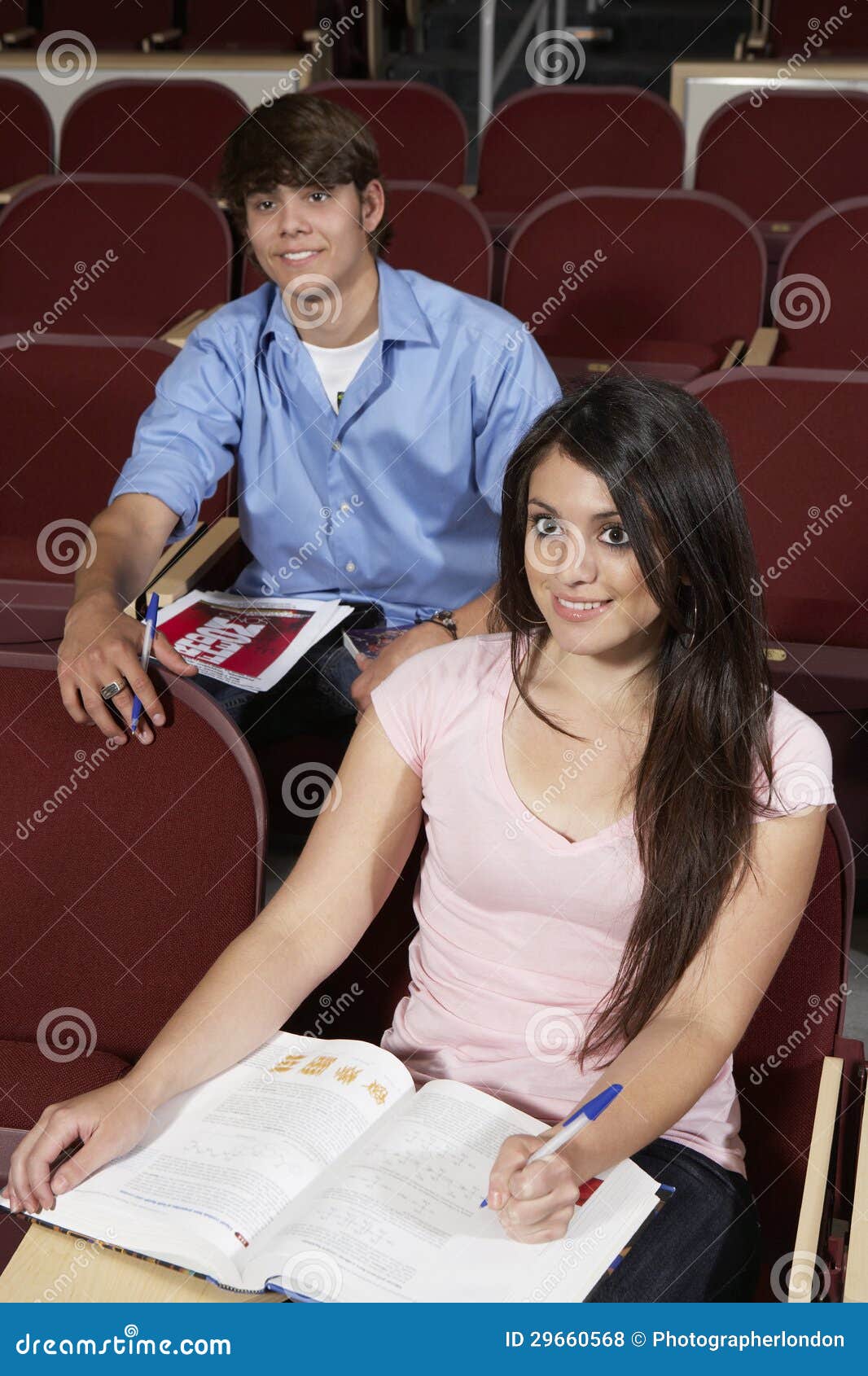 Students Concentrating during Lecture Stock Photo - Image of classmate ...