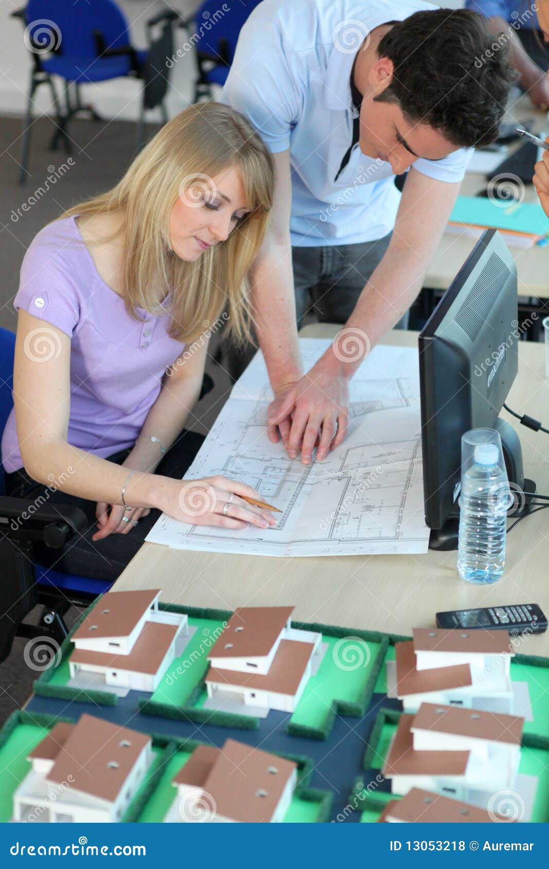 Students in design course stock photo. Image of vertical - 13053218