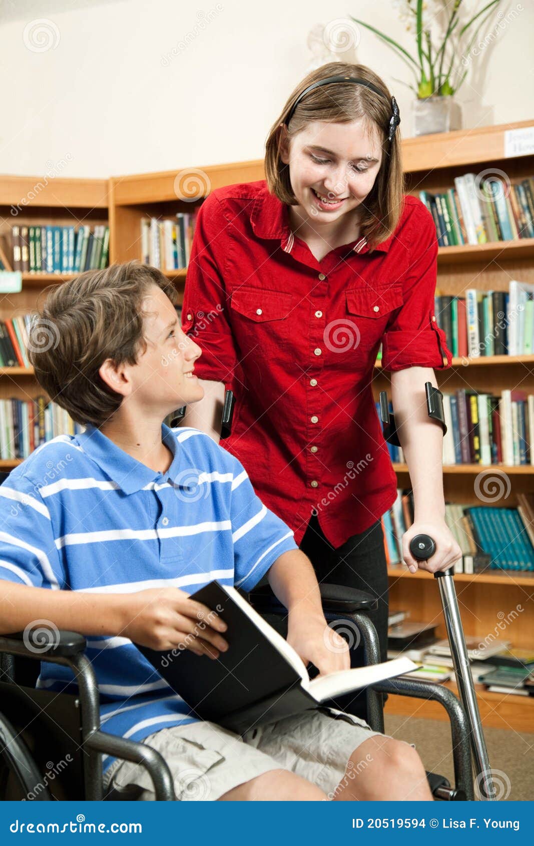 Students with Disabilities stock photo. Image of male - 20519594