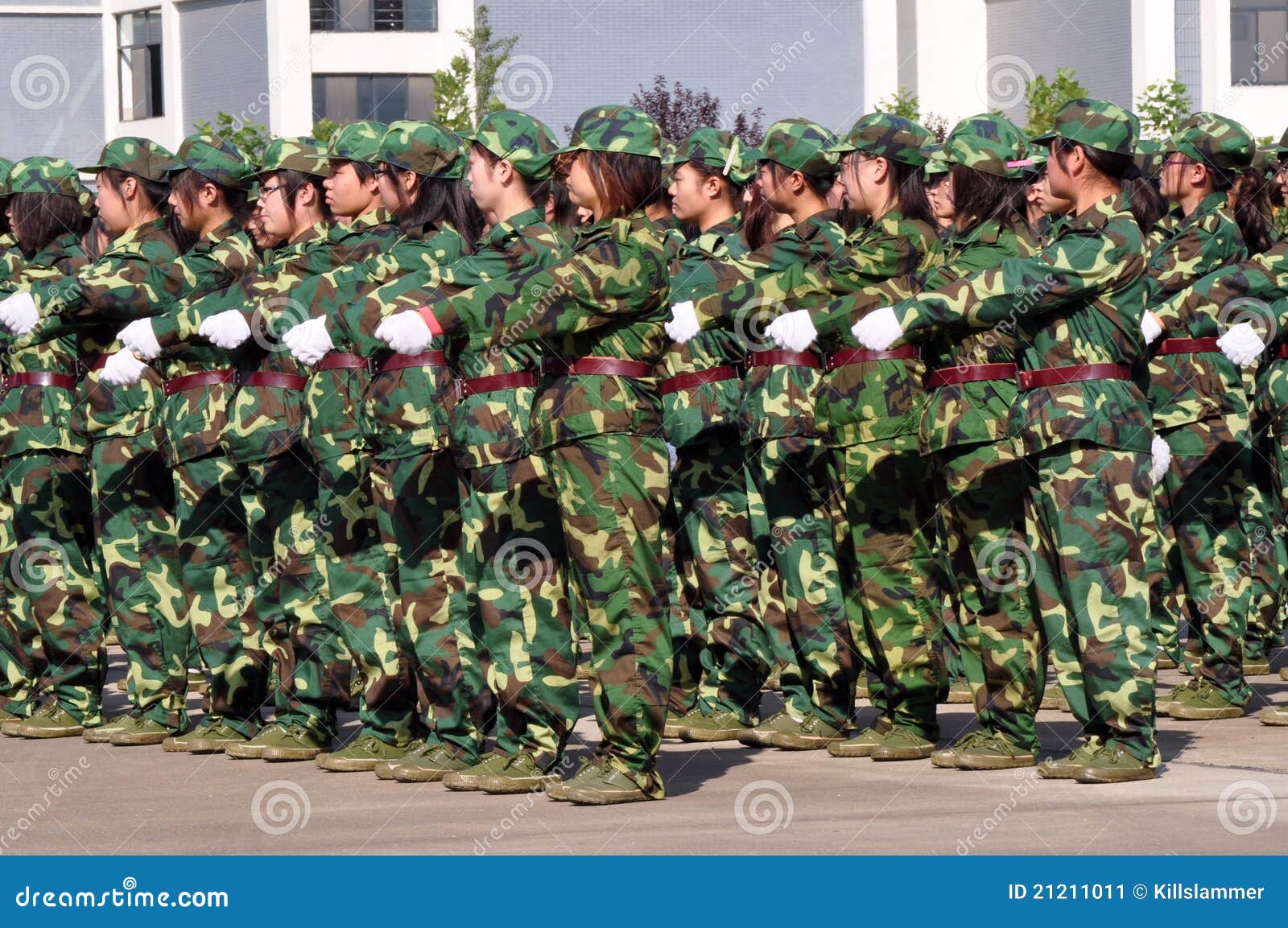 Students Doing Military Training Editorial Photo - Image of order ...