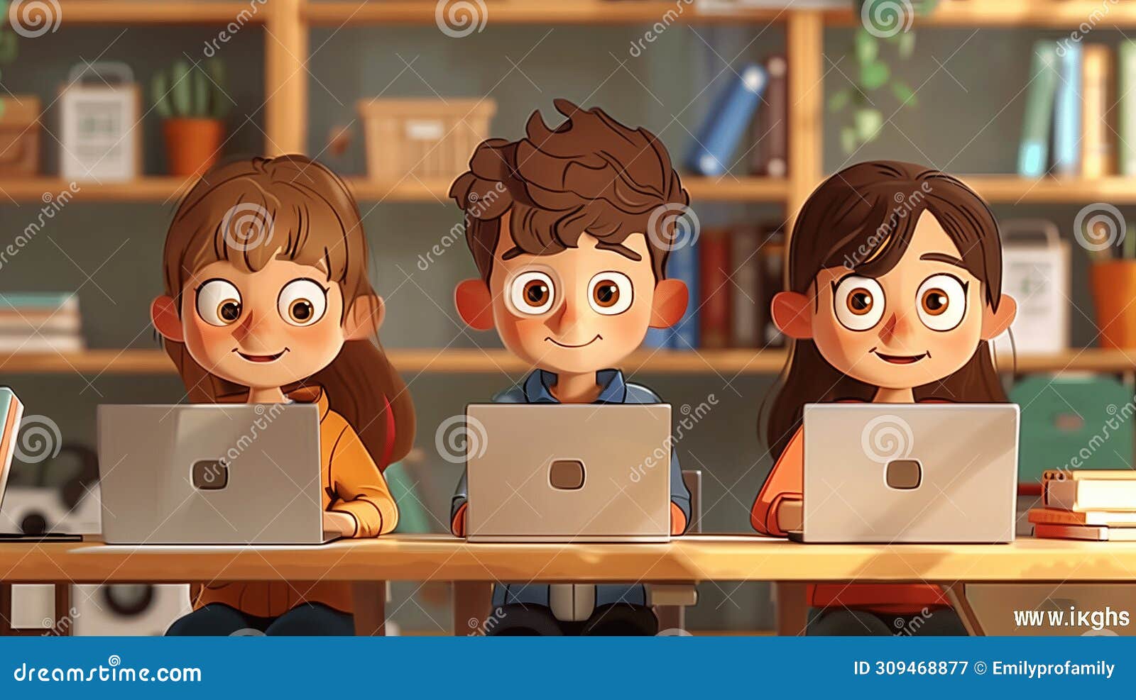 Students Engaged in Digital Learning, Exploring Modern Education with ...