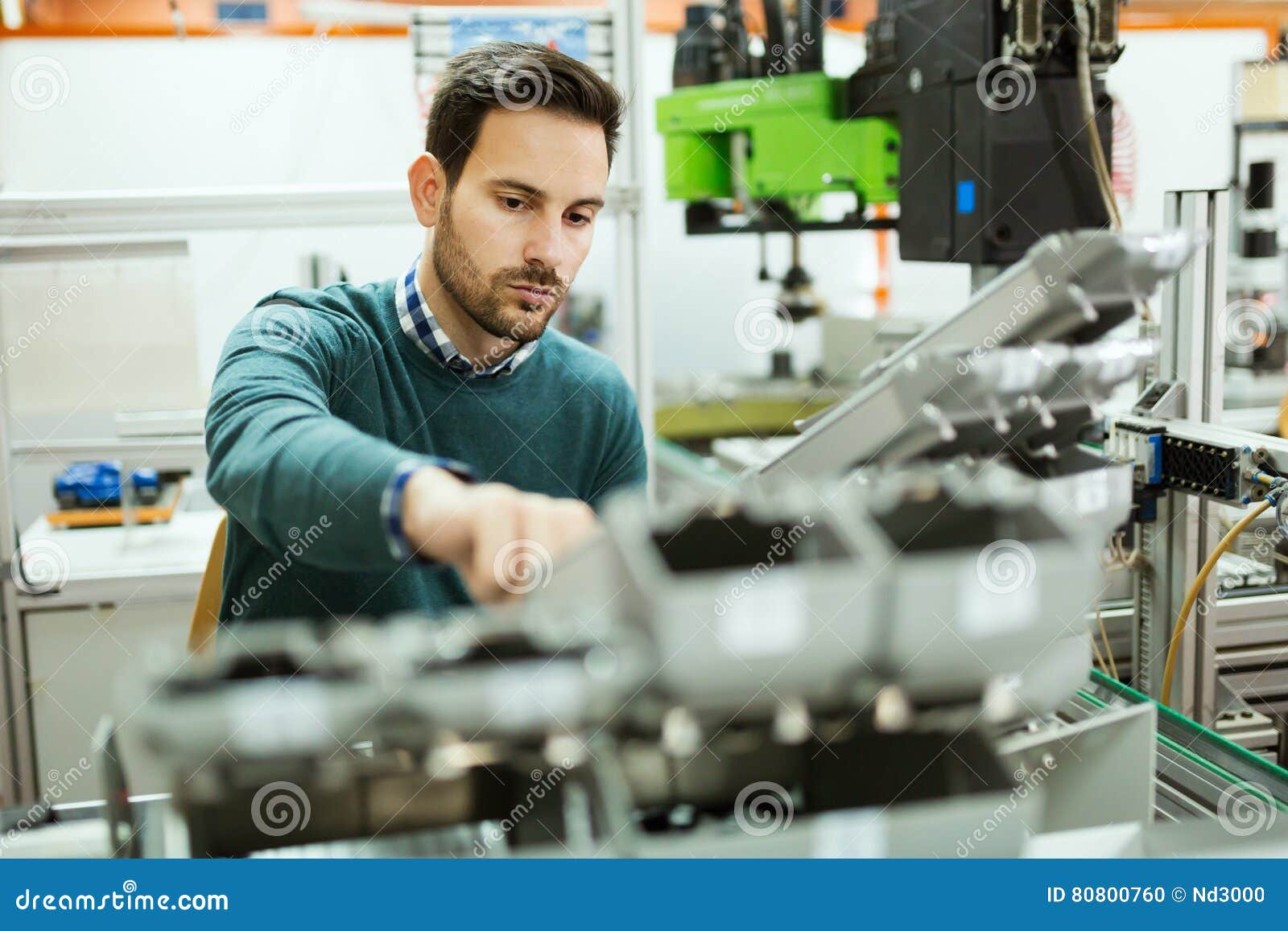 Students Engineering Class Project Stock Photo - Image of components ...