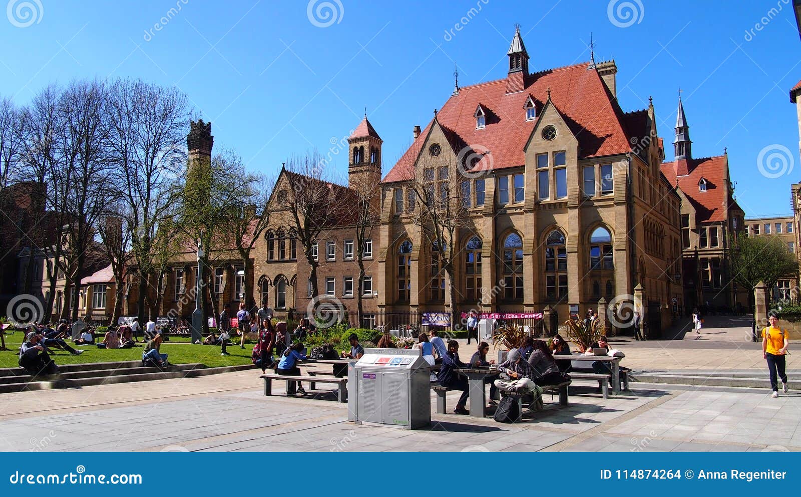 The University Of Manchester Oxford Road Campus England Editorial