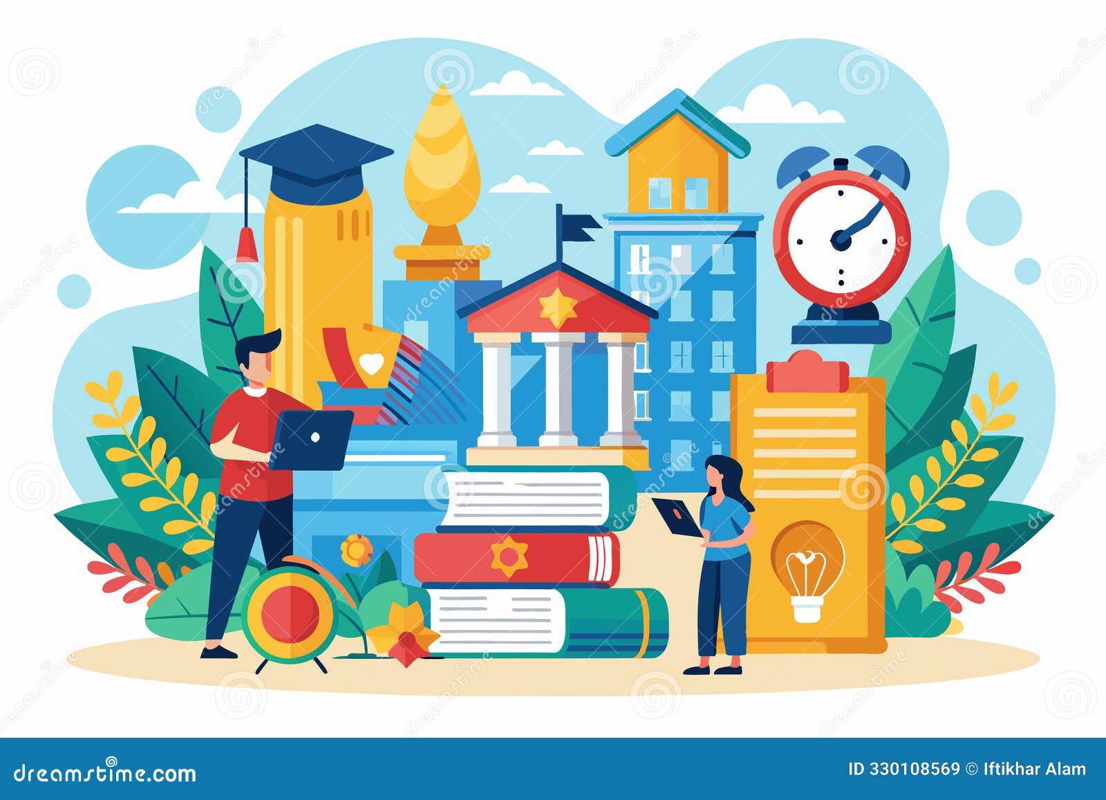 Students Explore College Admission Options with Books, Devices, and ...