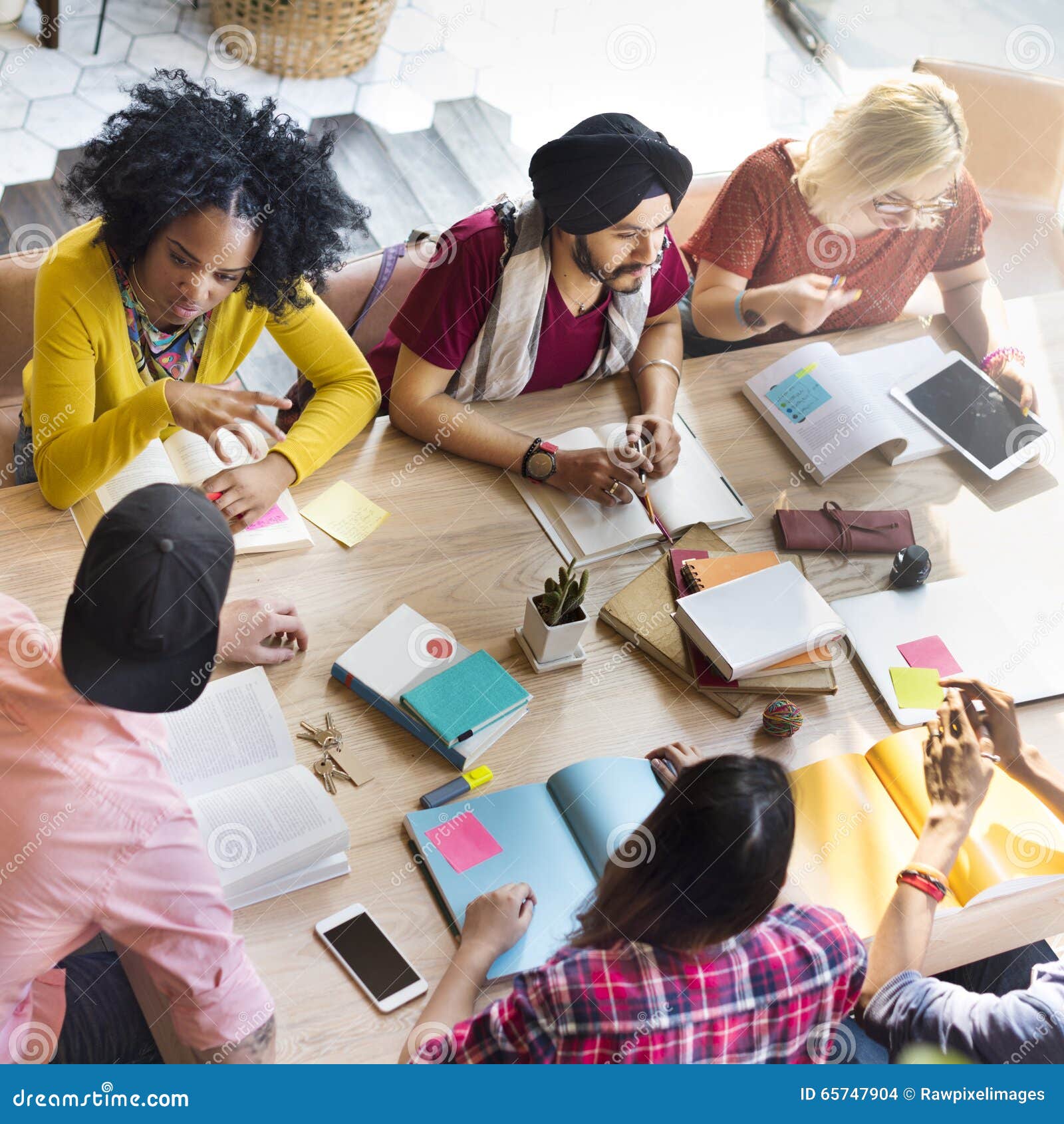 Students Friends Meeting Discussion Studying Concept Stock Photo ...