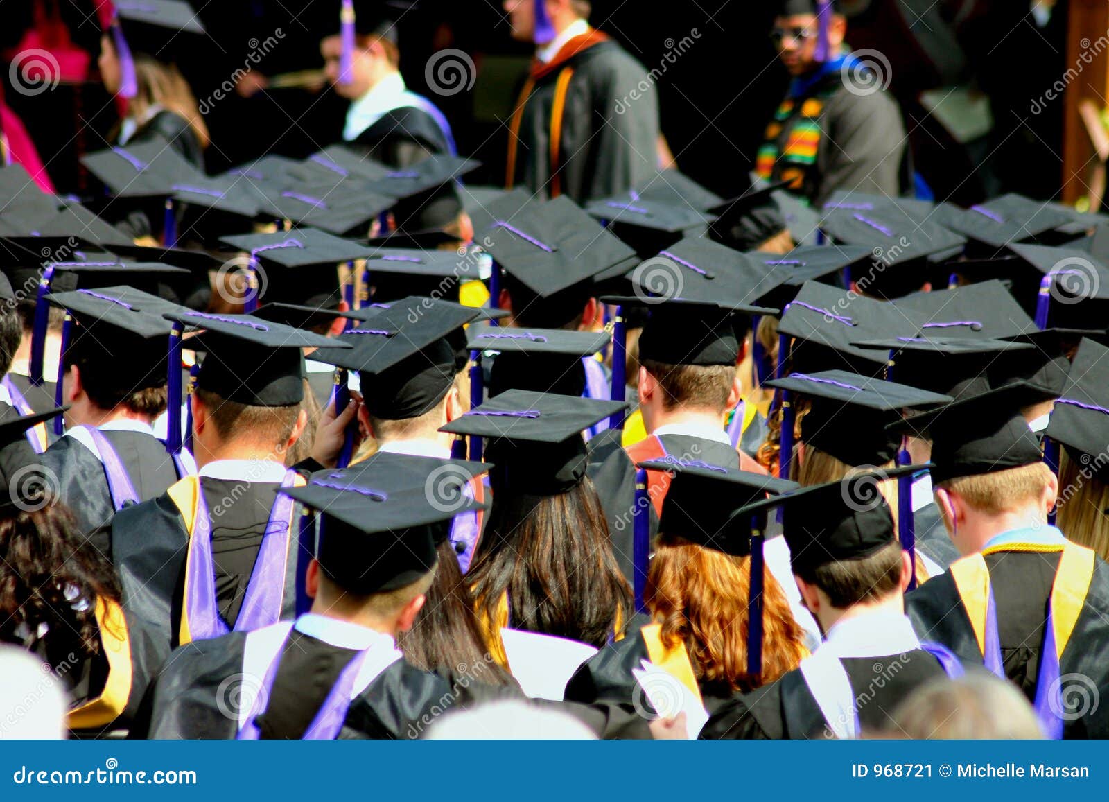 Students at graduation stock image. Image of business, afro - 968721