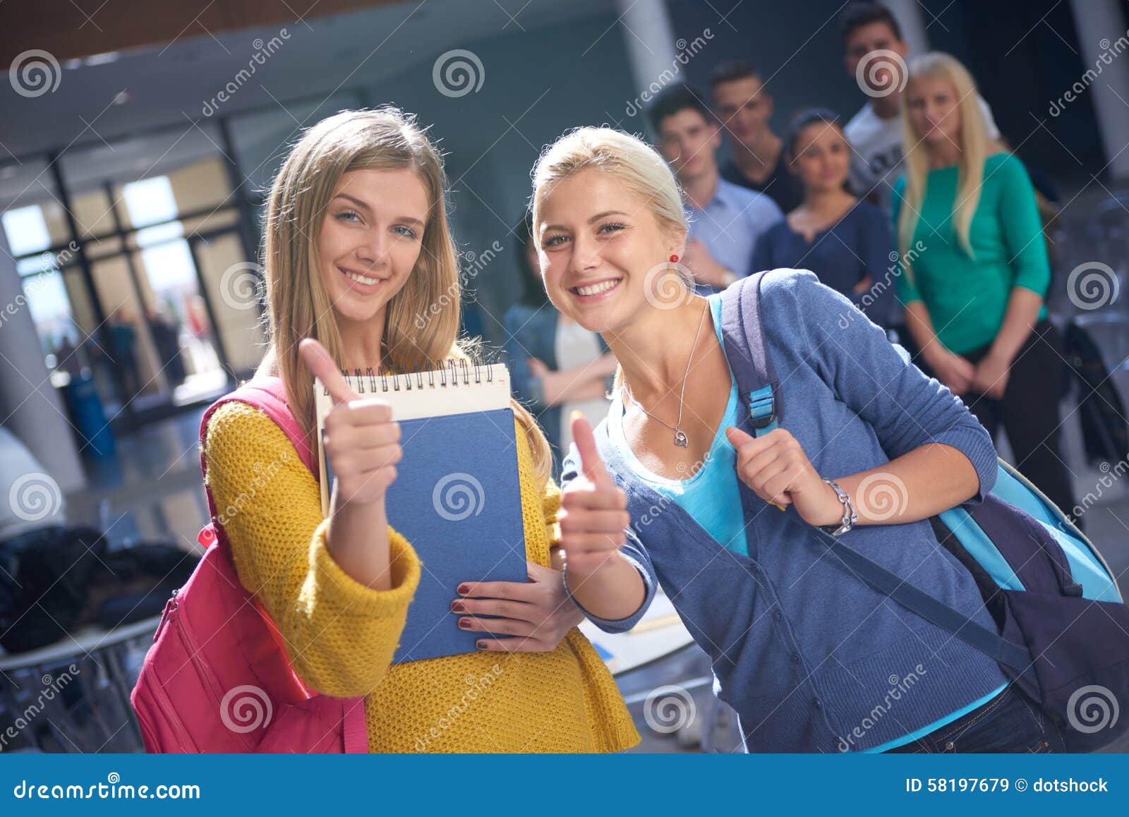 Students group study stock image. Image of indoor, indoors - 58197679