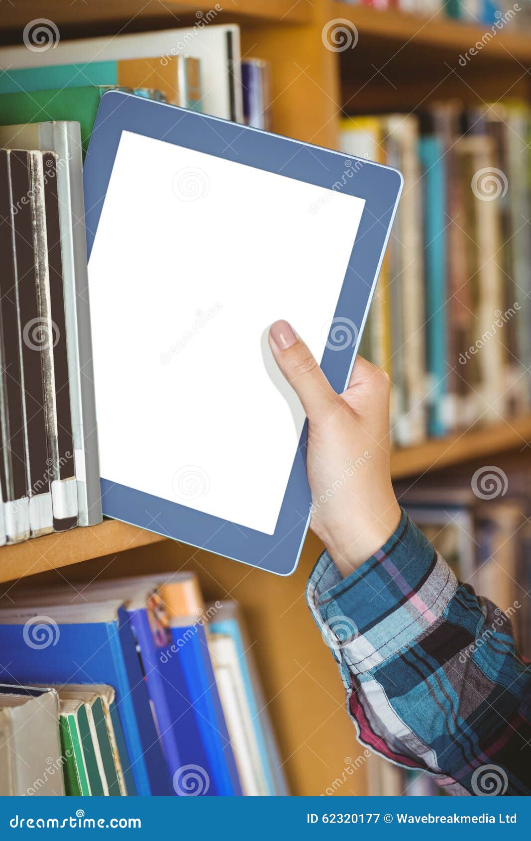 Students Hand Putting Table in Bookshelf Stock Image - Image of person ...