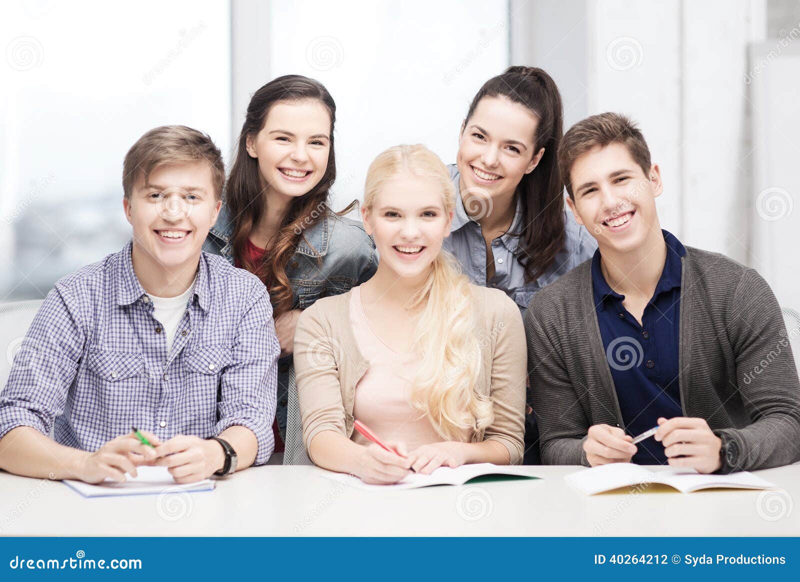 Students Having Fun at School Stock Photo - Image of male, nice: 40264212