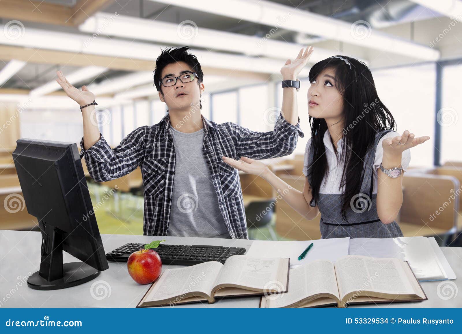 Students Having Question Concept Stock Photo - Image of portrait, idea ...