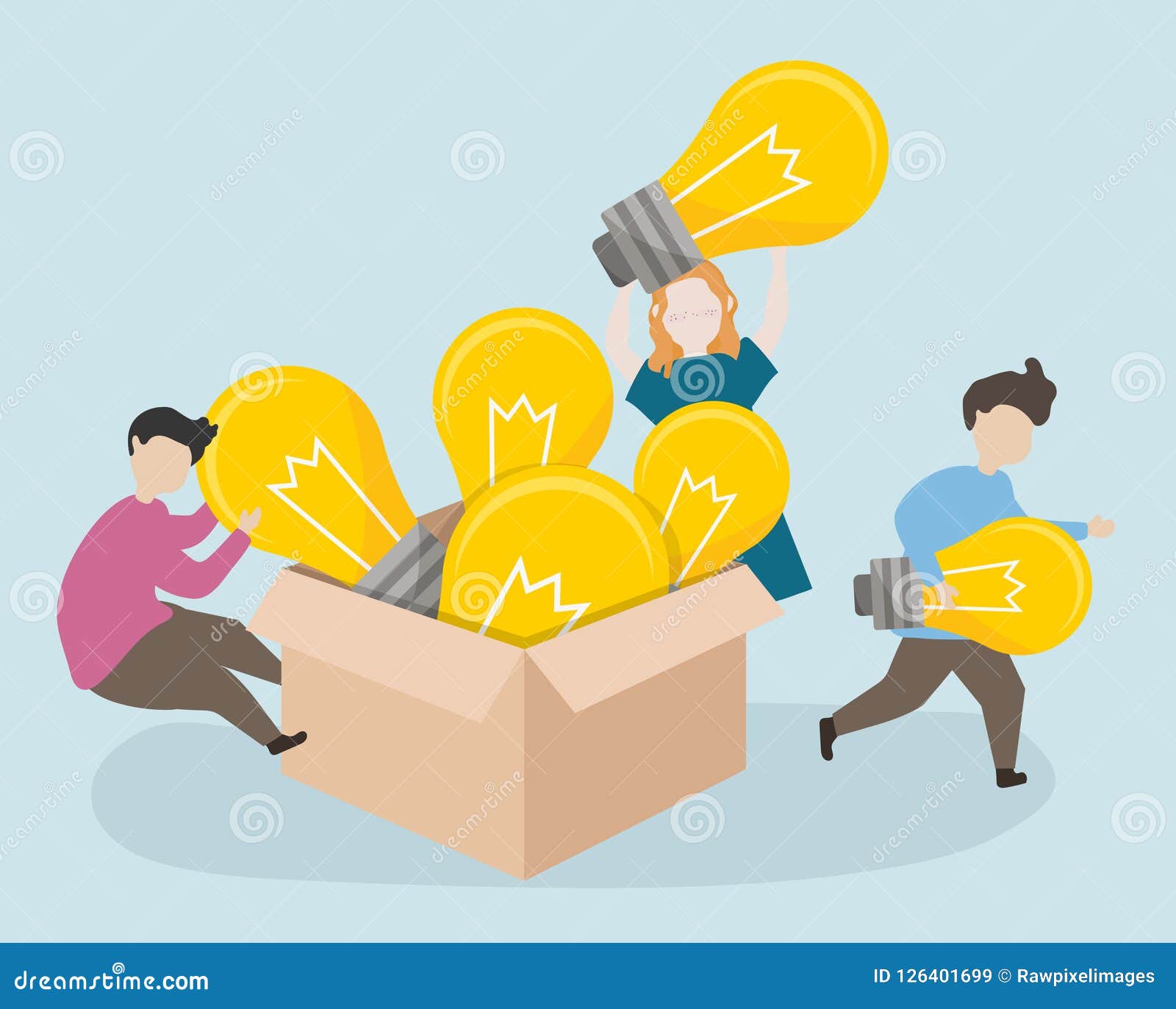 Students Having A Practical Chemistry Lesson At Laboratory Vector ...