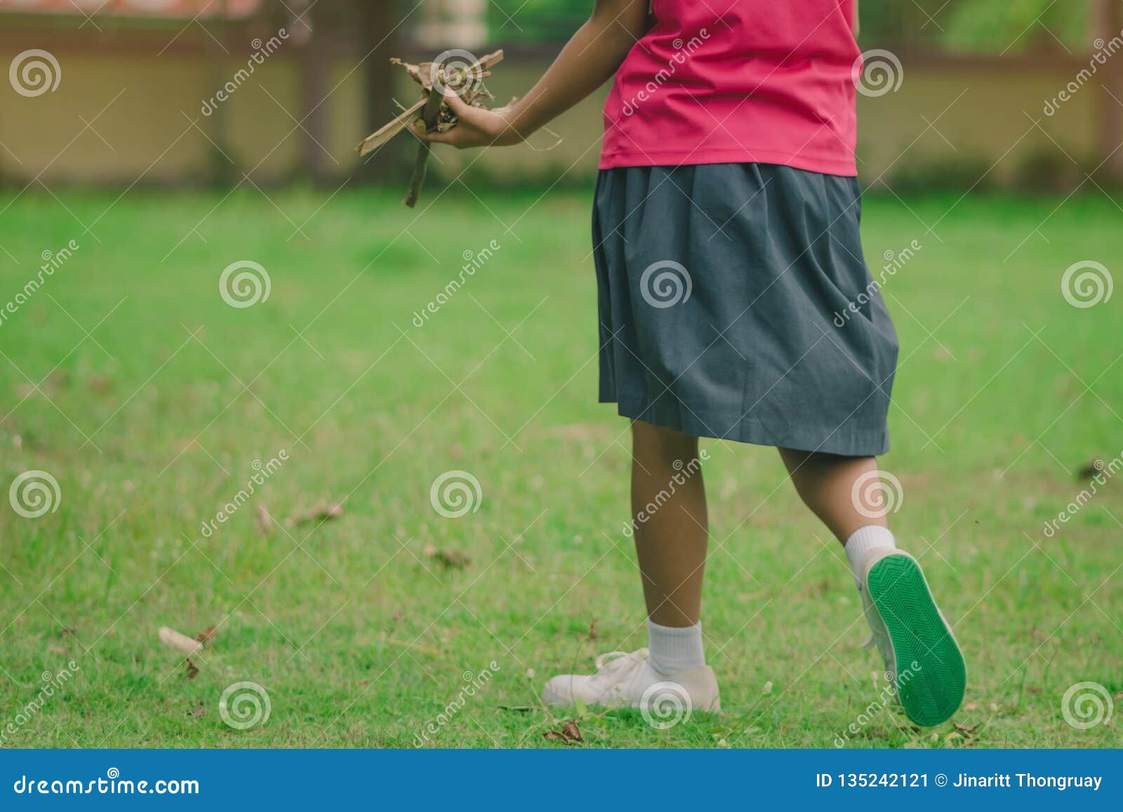 Students Help To Pull Out the Take-advantage Weeds.and Keep Dry Stock ...
