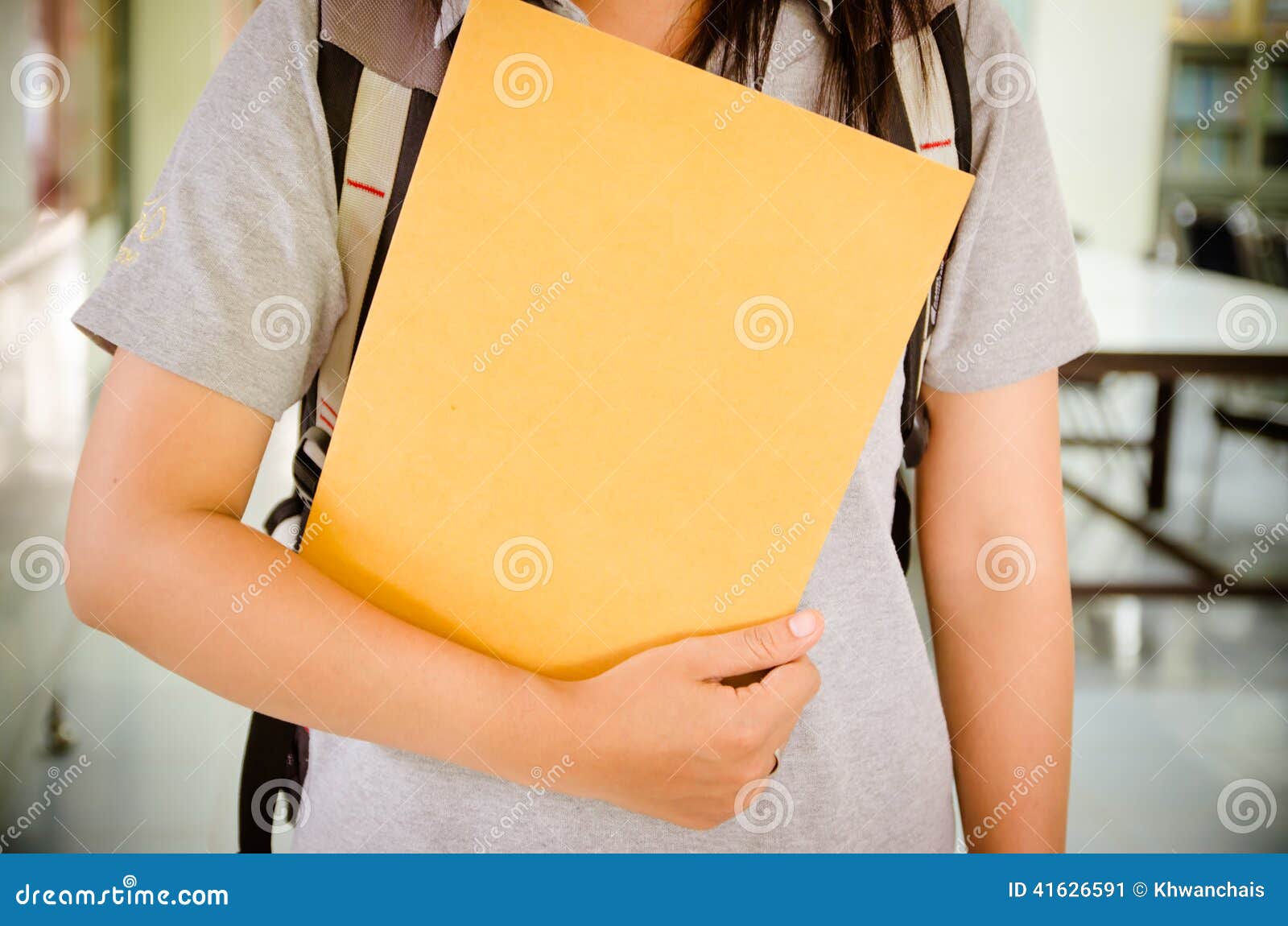 Students Holding Papers in Hand Stock Image - Image of caucasian, board ...