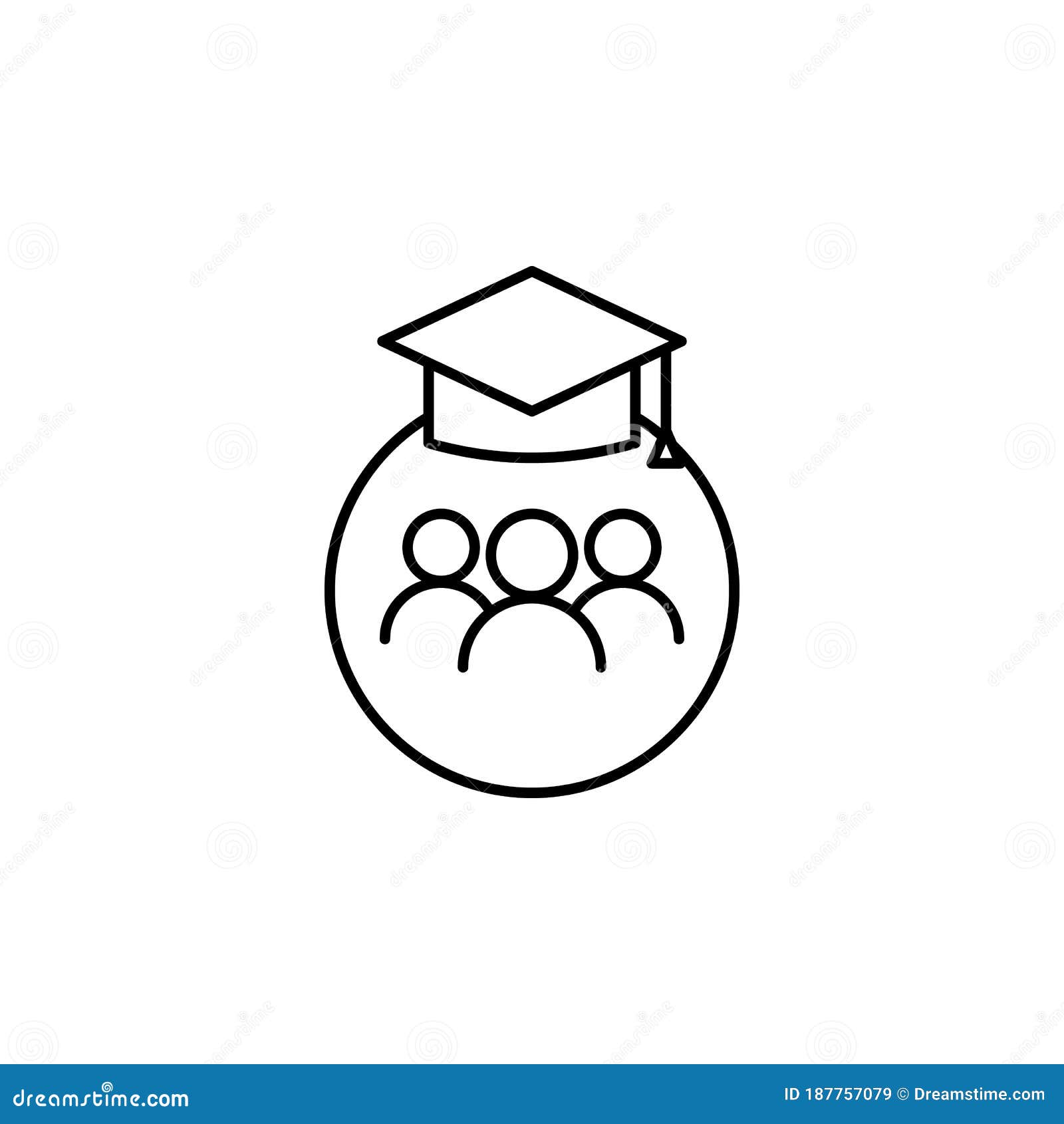 The Students Icon. Element of Education for Mobile Concept and Web Apps ...