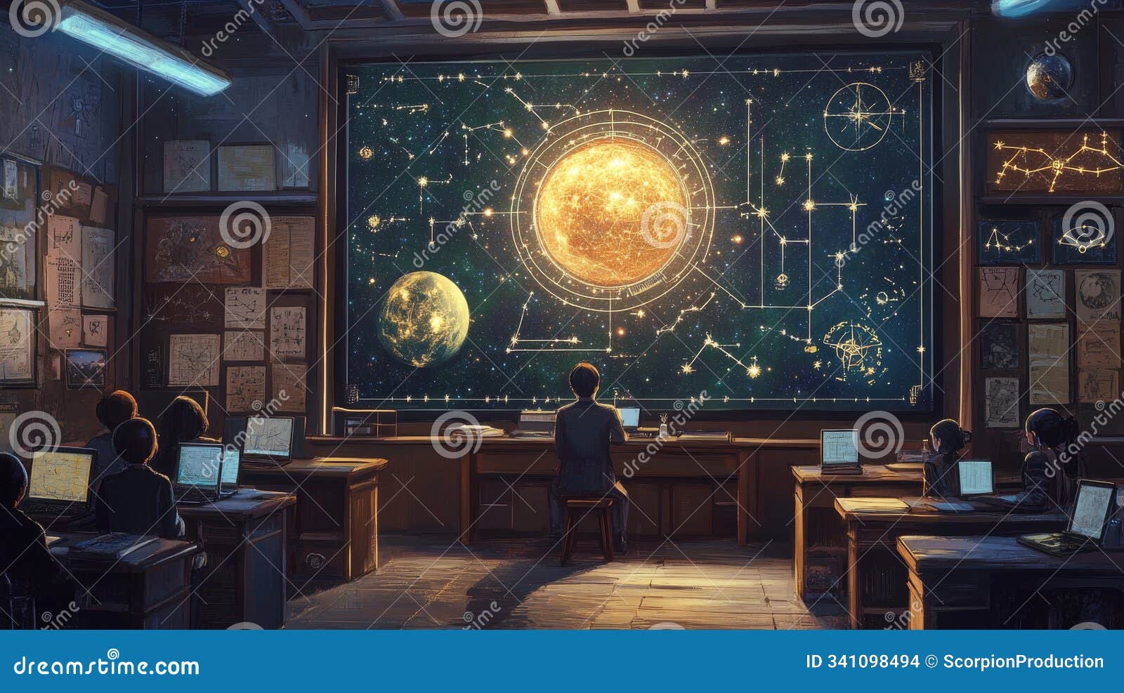 Students Learning Astronomy with Cosmic Diagrams in an Immersive ...