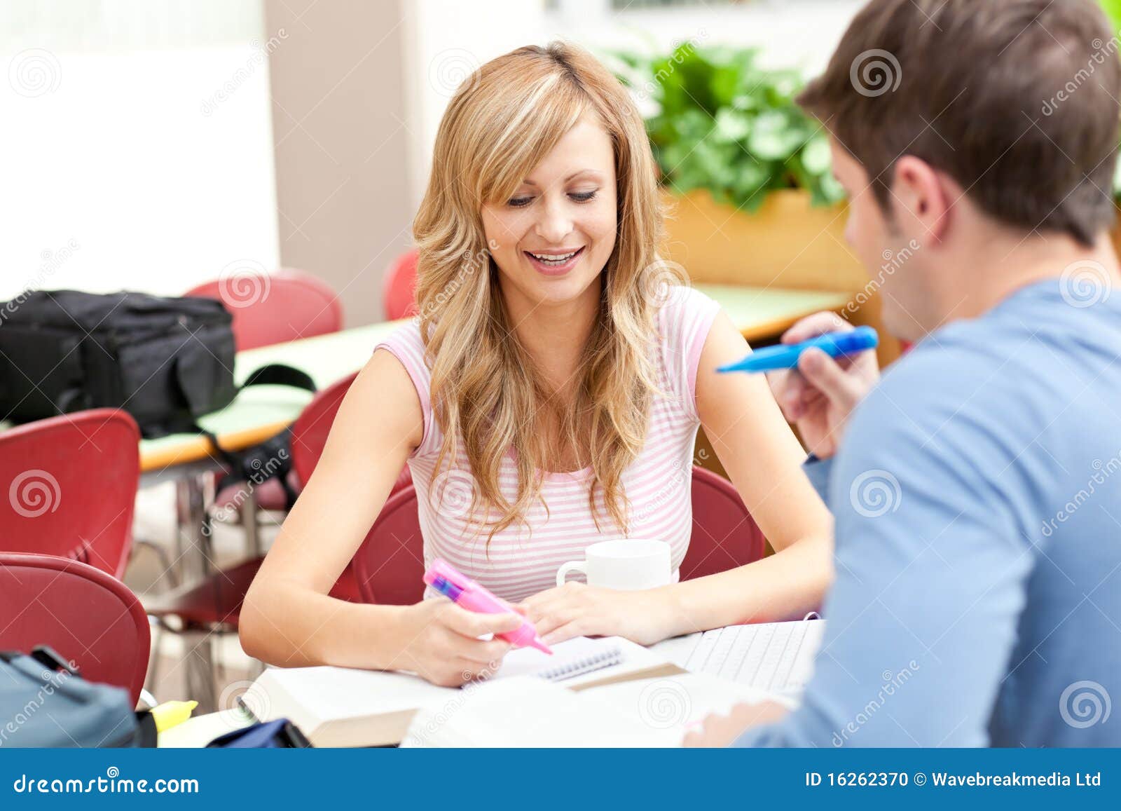 Students Learning Their Lessons Stock Photo - Image of thoughtful ...