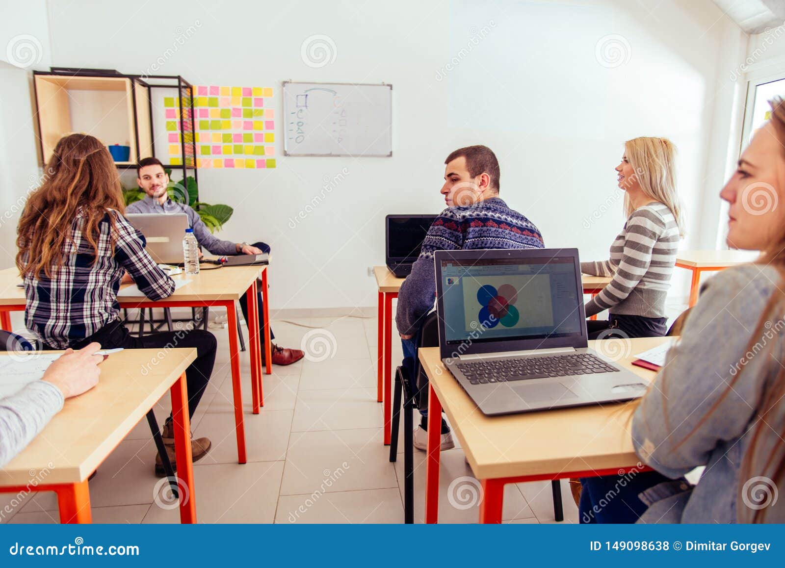Students Looking at the Teacher Stock Photo - Image of academic ...