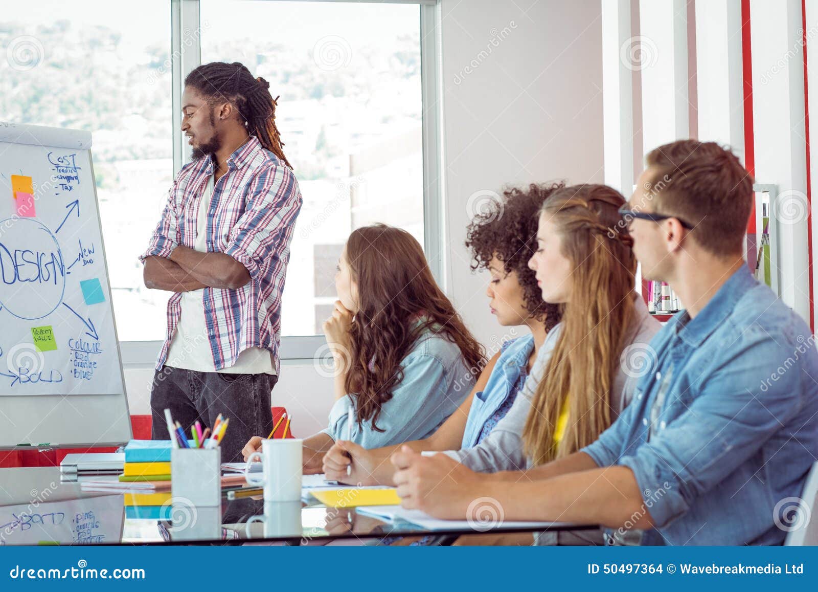 Students Looking At White Board Stock Photo - Image: 50497364