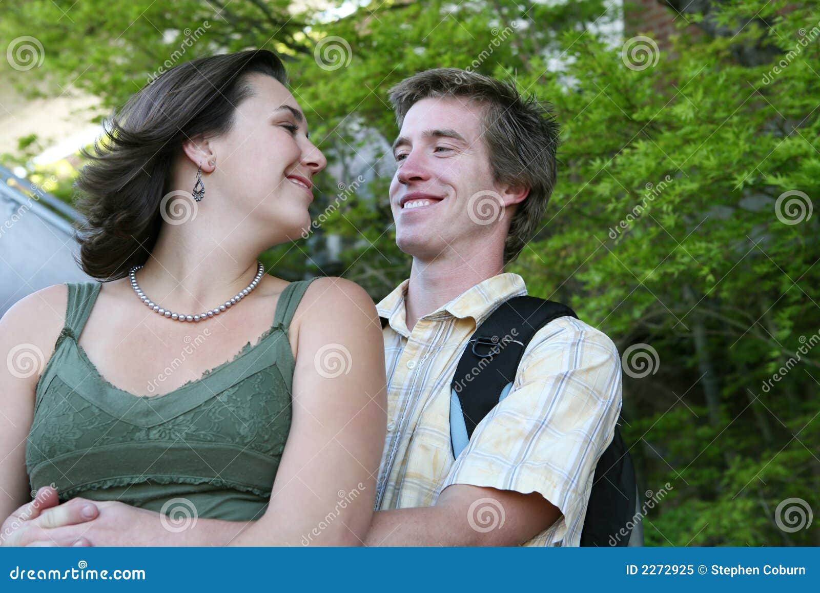 Students in Love stock image. Image of sentiment, partners - 2272925