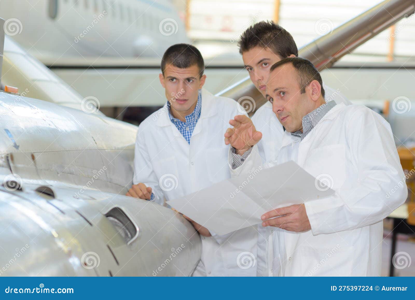 Students next to aircraft stock photo. Image of aircraft - 275397224