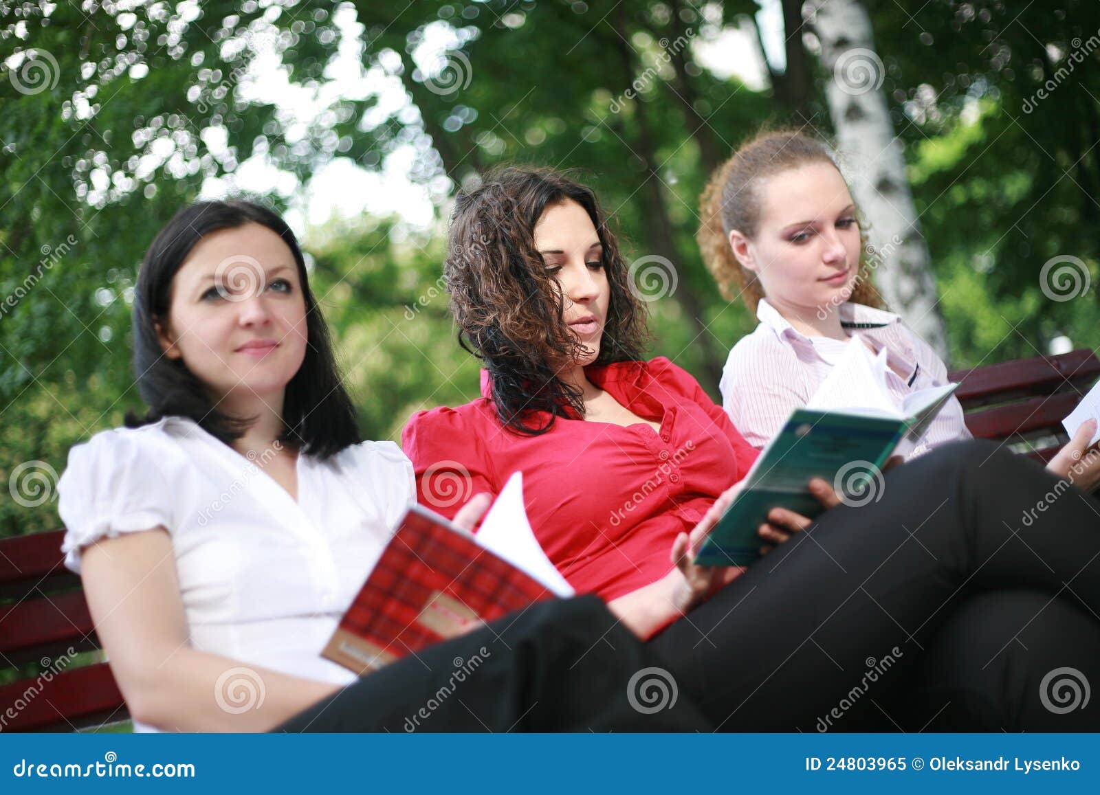 Students in the open air stock image. Image of intelligence - 24803965