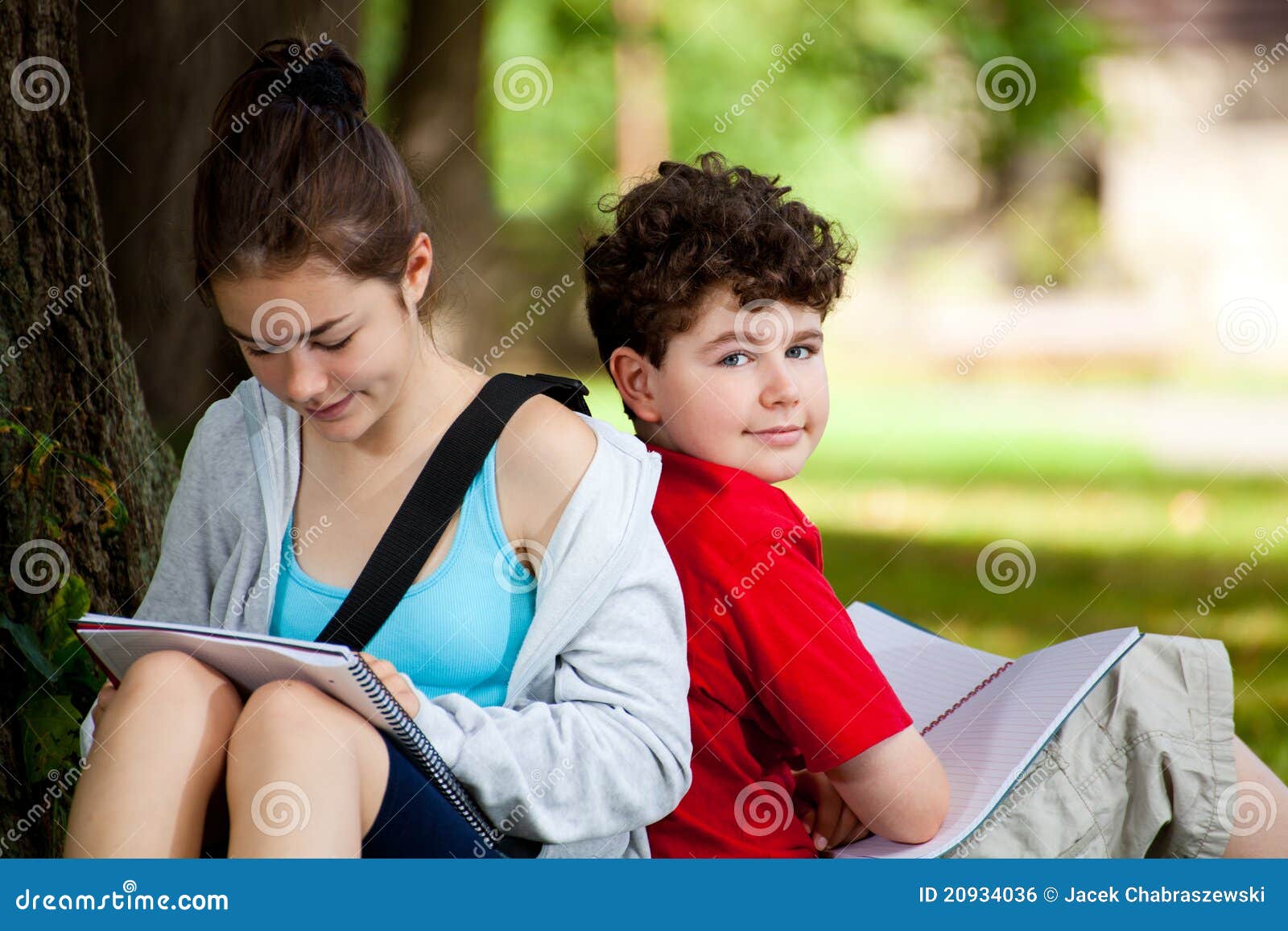 Students outdoor stock photo. Image of learning, children - 20934036