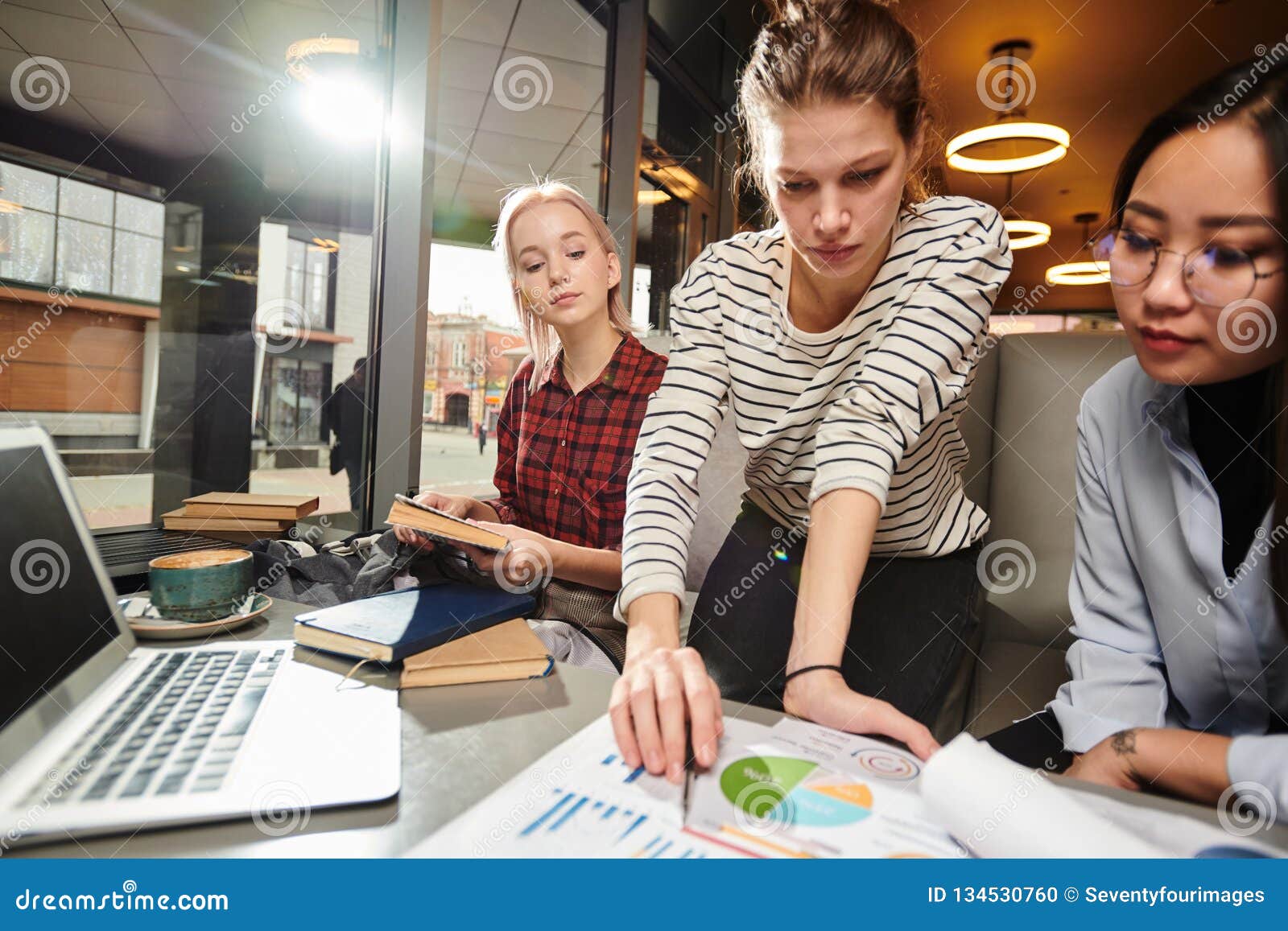 Students Preparing for Homework Stock Photo - Image of communication ...