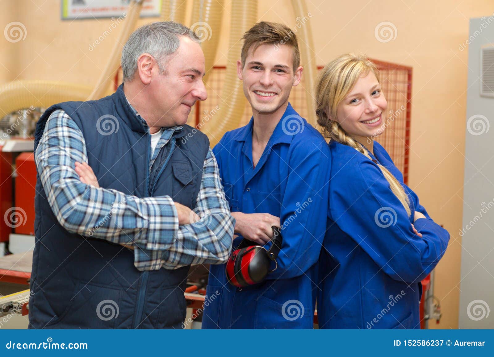 Students Present Their Team Work To Class Stock Image - Image of happy ...
