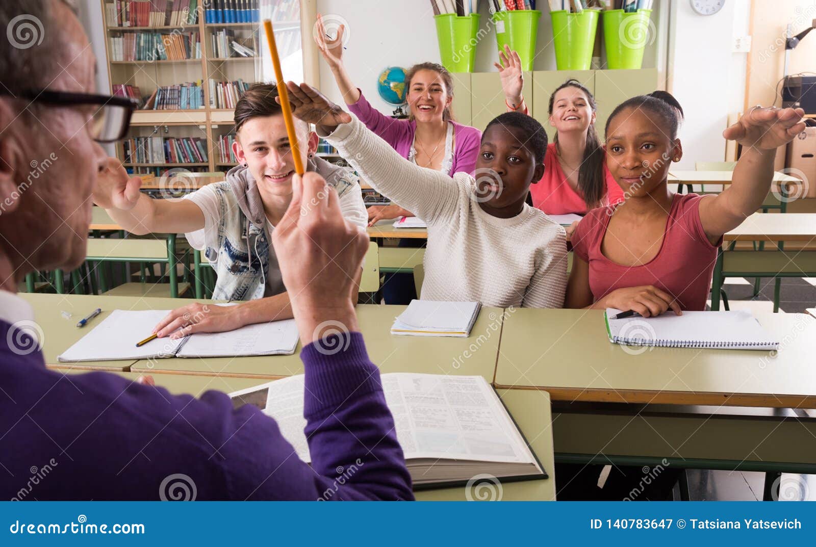 Students Pull Hands on Lesson Stock Image - Image of expertise ...