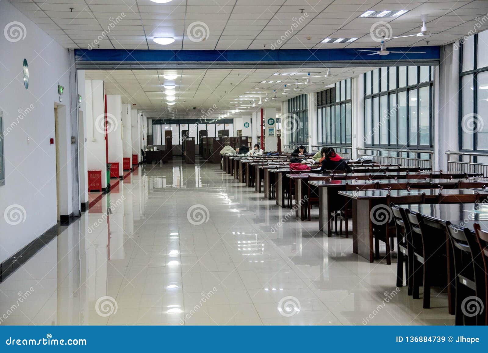 Students are Reading at University Library Editorial Stock Image ...
