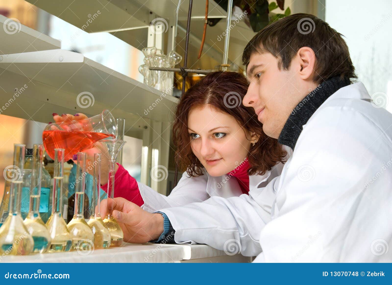 Students - researchers stock photo. Image of medicine - 13070748