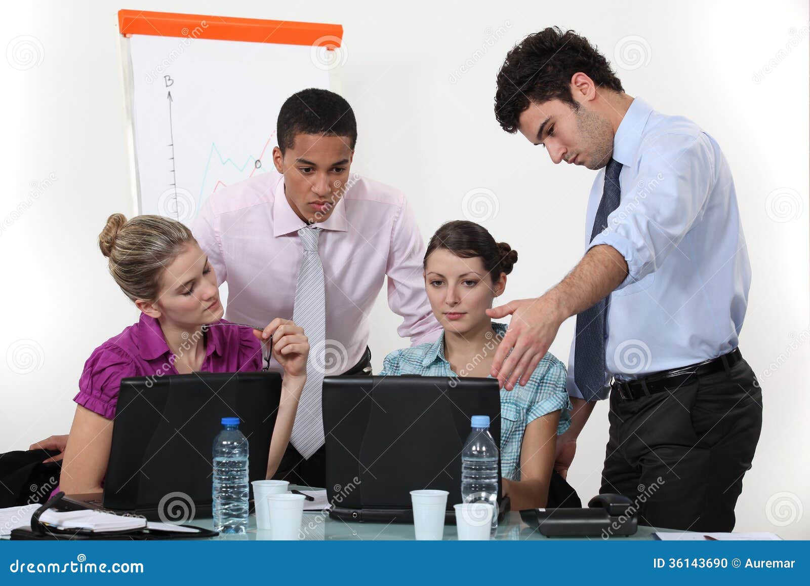 Students in sales training stock photo. Image of businesswoman - 36143690