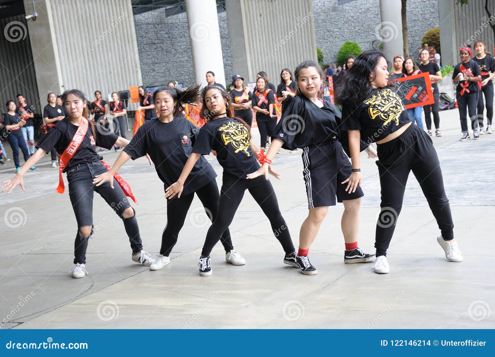 Students from Singapore Republic Polytechnic Dancing Away at Marina ...