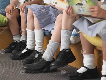 Students Sitting in Row in Classroom Stock Photo - Image of classroom ...