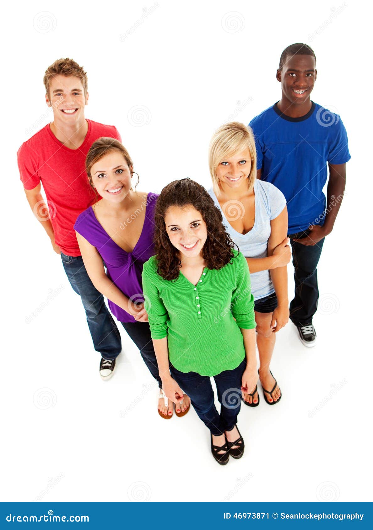 Students: Smiling Multi-Ethnic Group of Teenagers Stock Image - Image ... Students: Smiling Multi-Ethnic Group of Teenagers Stock Image - Image ...