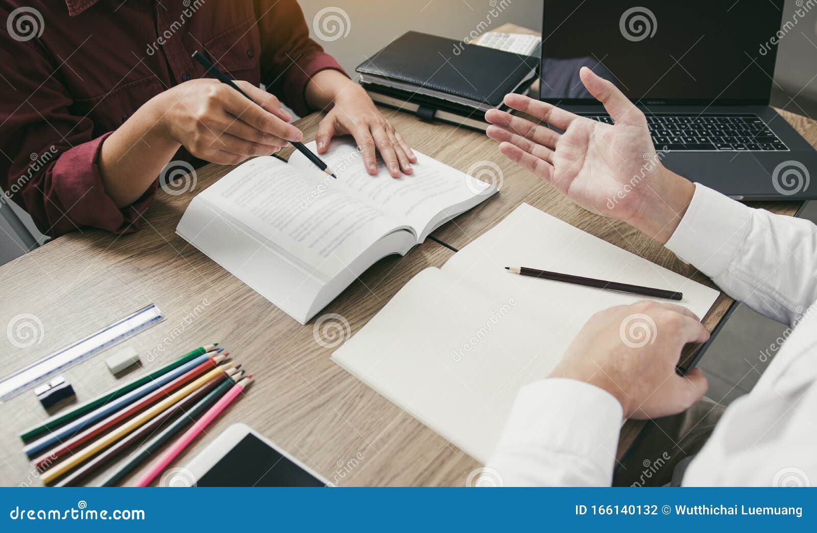Students Studying in the Classroom during the Lecture Stock Photo ...