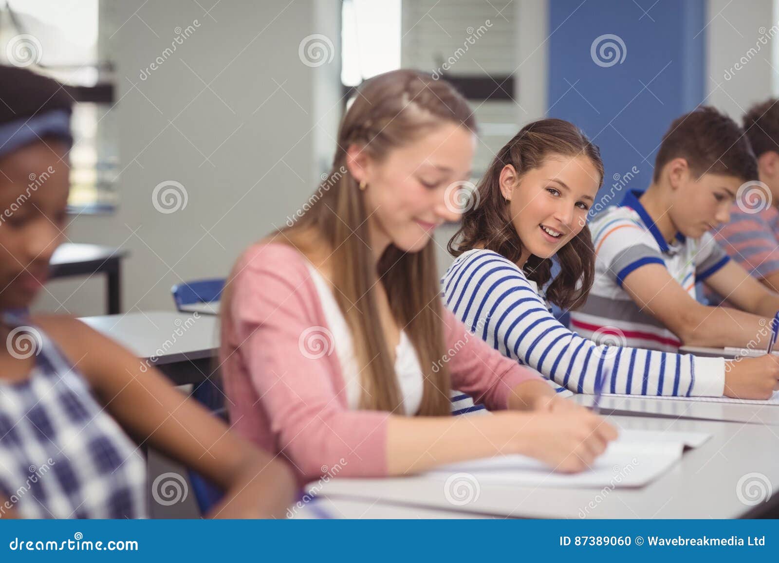 Students Studying in Classroom Stock Photo - Image of classroom ...