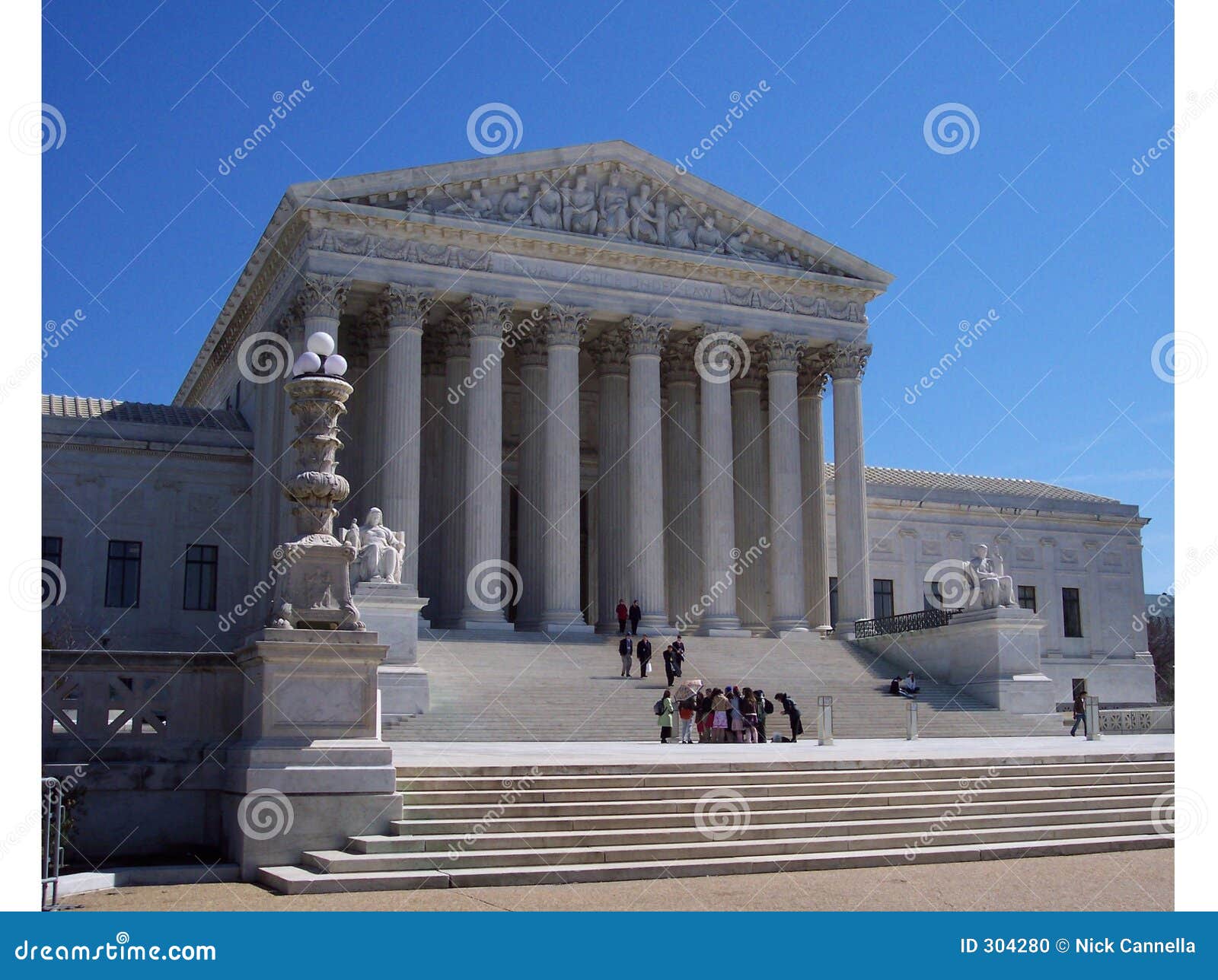 Students at the Supreme Court Stock Photo - Image of destination ...