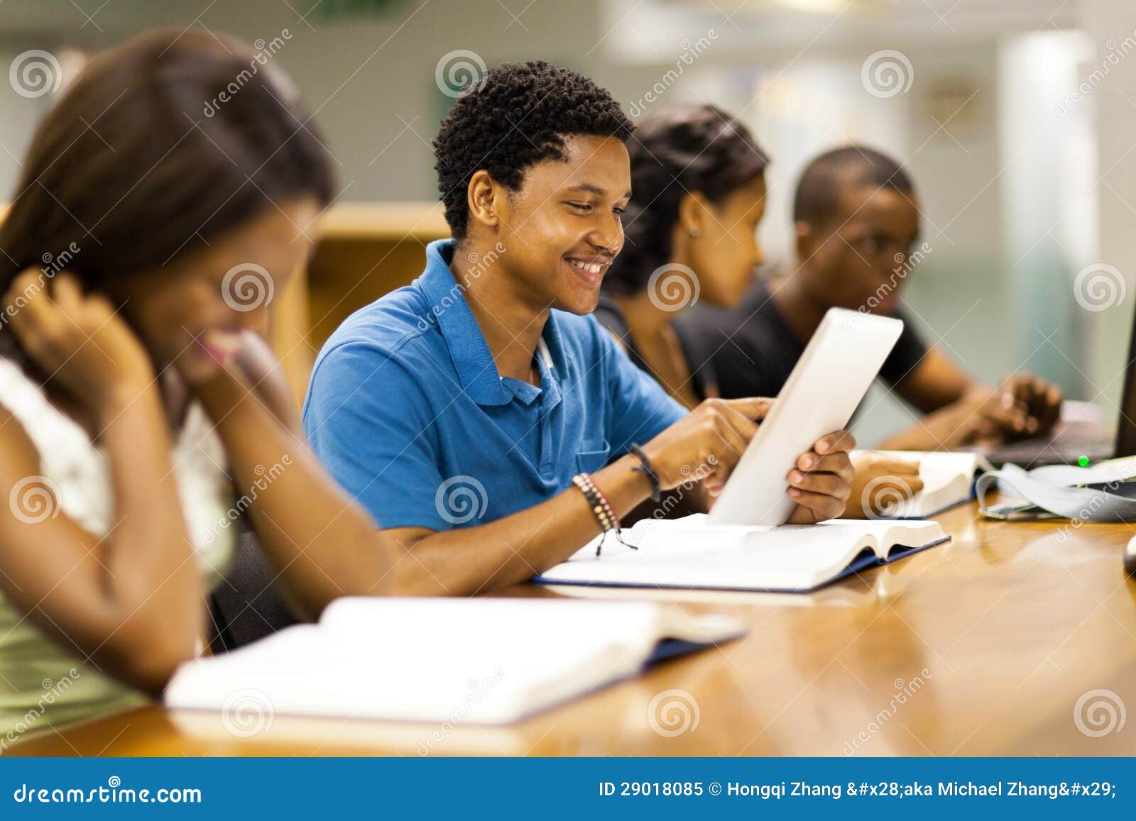 Students tablet computer stock image. Image of portrait - 29018085