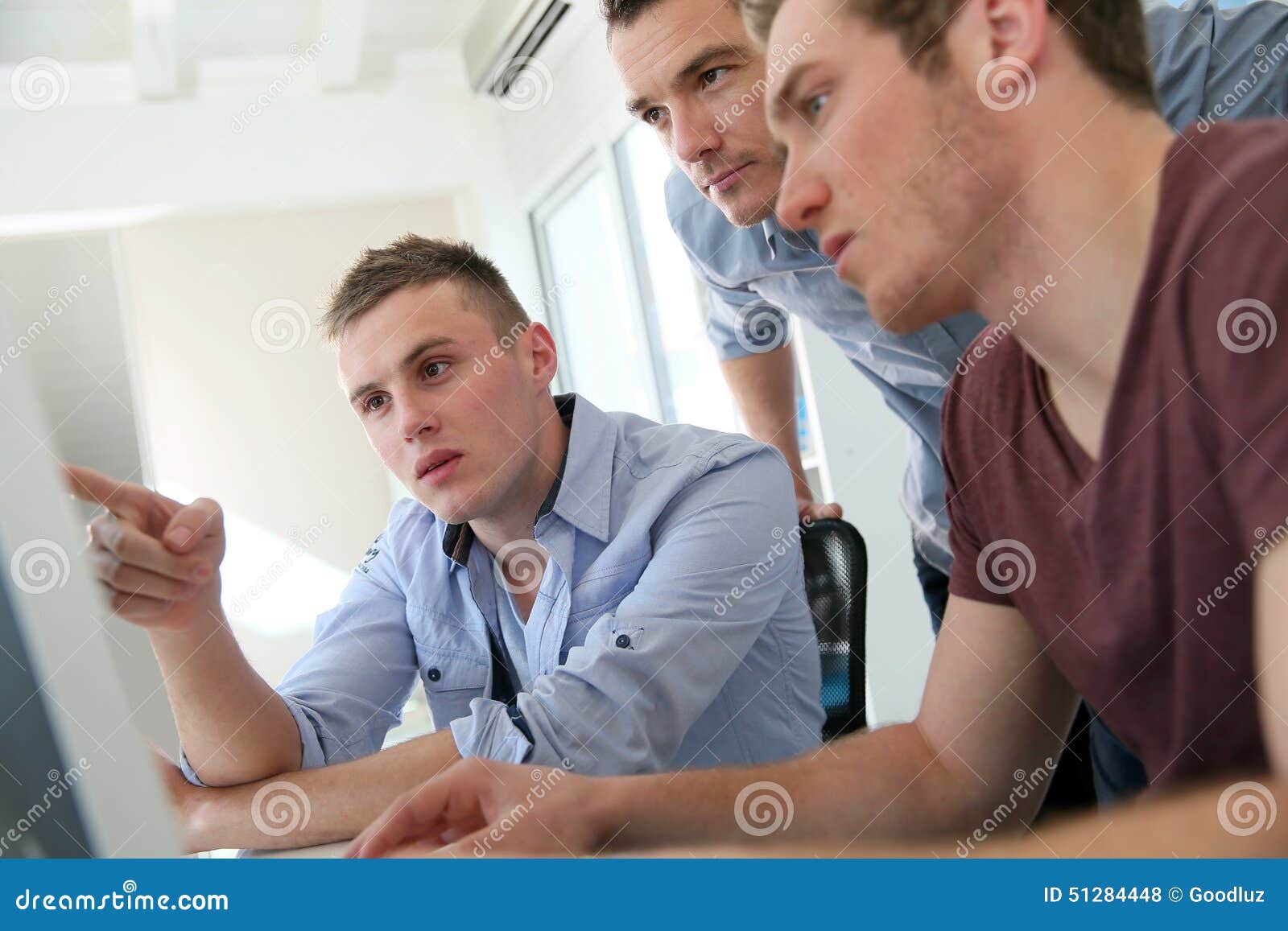 Students Taking Course in Digital Design Stock Photo - Image of ...