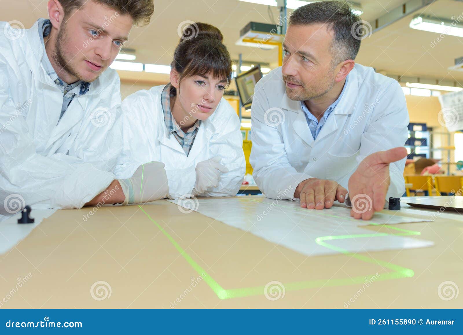 Students and Teacher in Lab Stock Photo - Image of learner, teacher ...