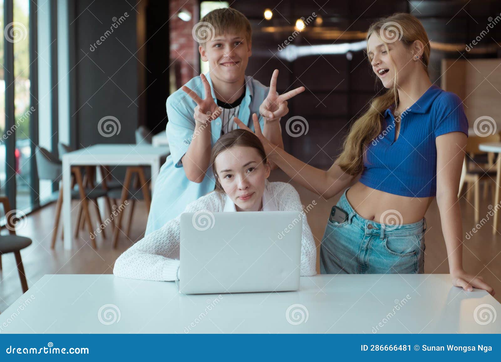 Students and Teachers Take a Break. Playing Together Allows Both ...