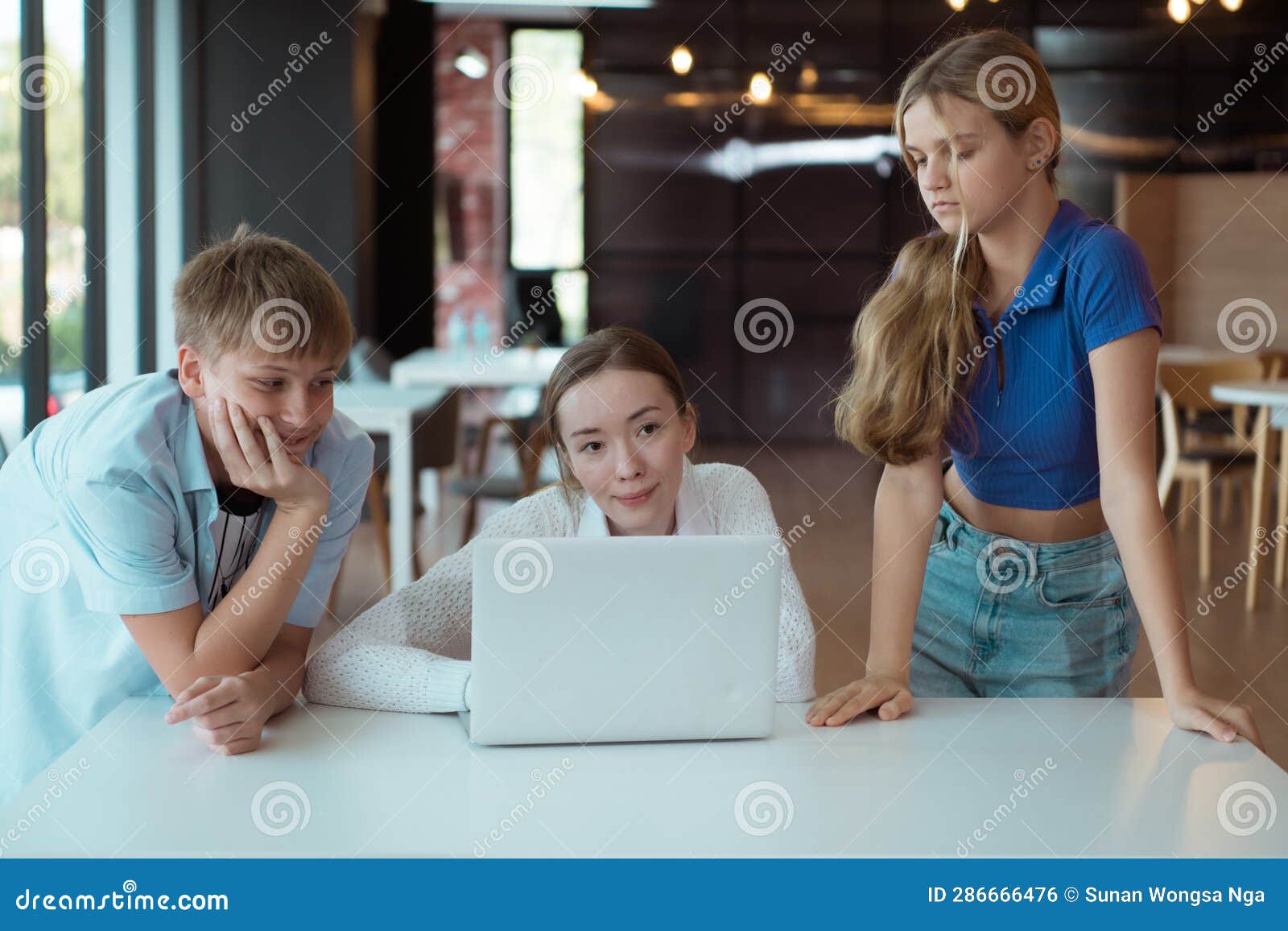 Students and Teachers Take a Break. Playing Together Allows Both ...